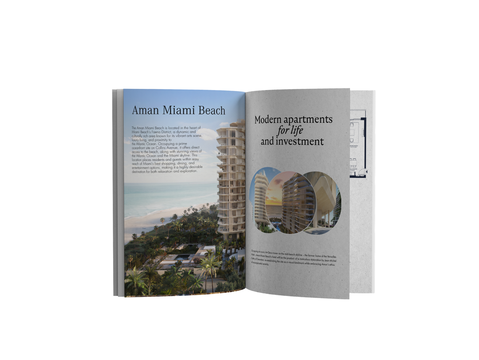 Aman — luxury apartments and hotel rooms with amenities in Miami Beach